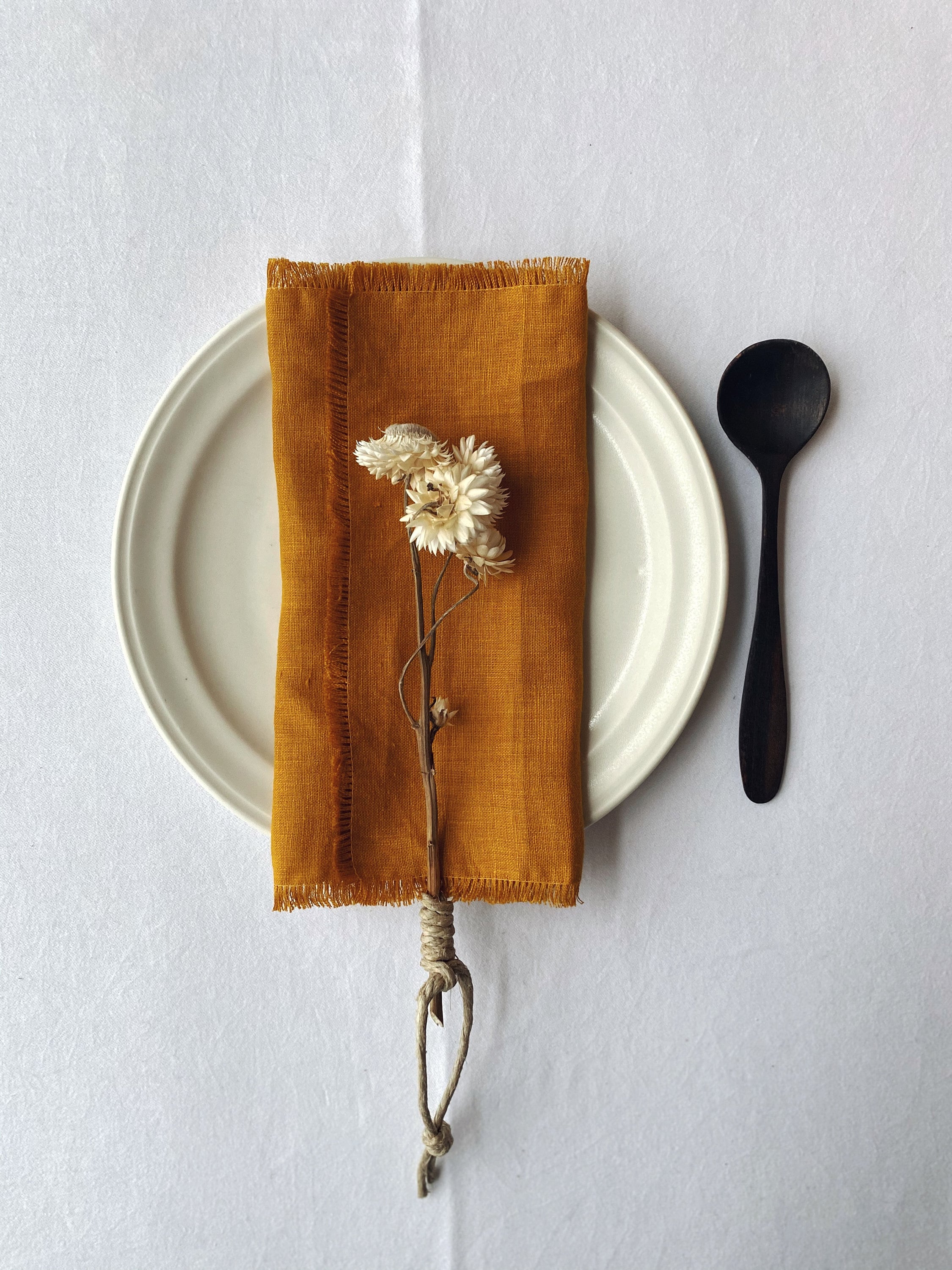 Linen Napkin Set / Dinner Linen Napkins / Linen Placemats / Table Linen ...