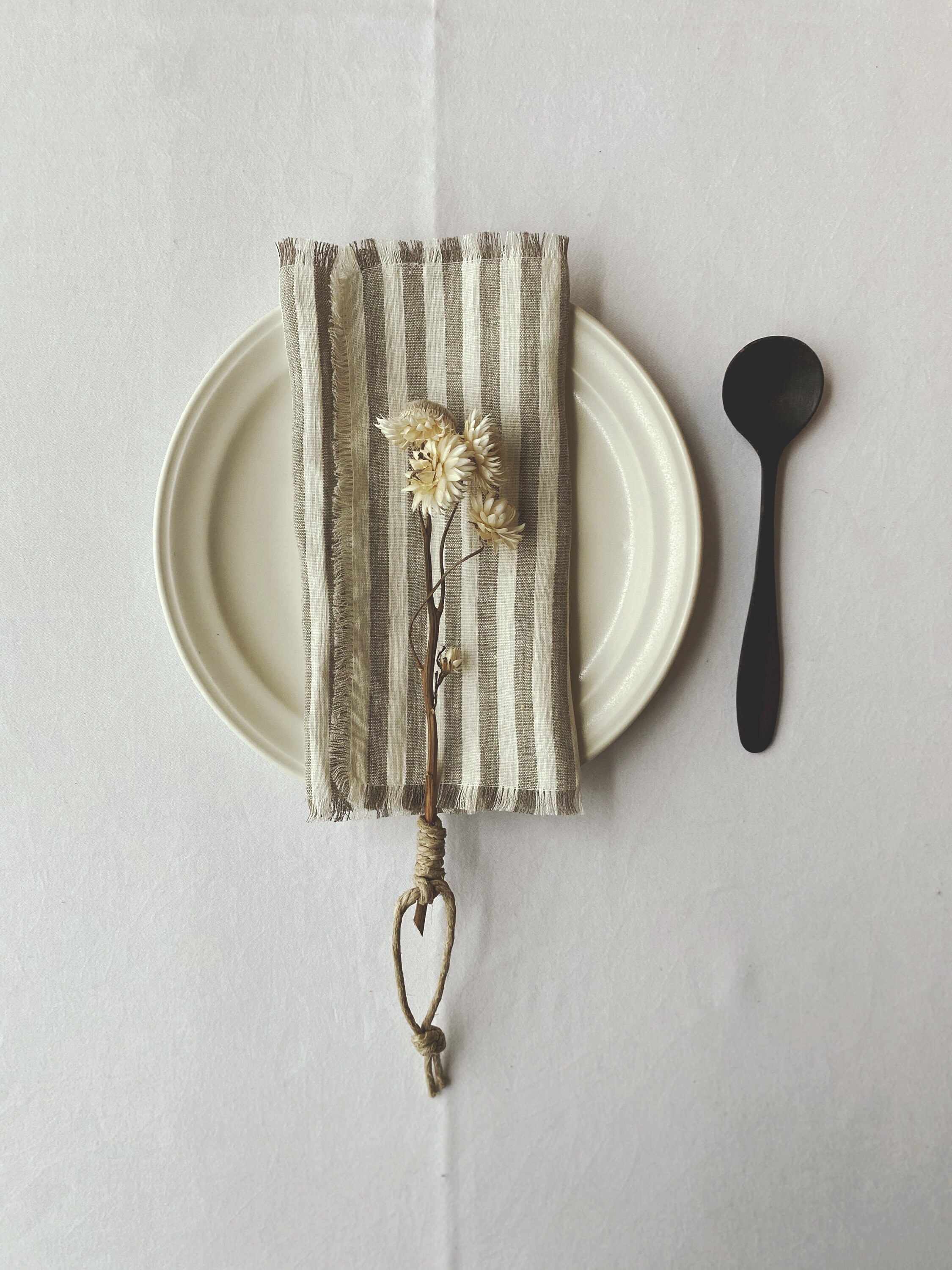 Linen Napkin Set / Dinner Linen Napkins / Linen Placemats / - Etsy