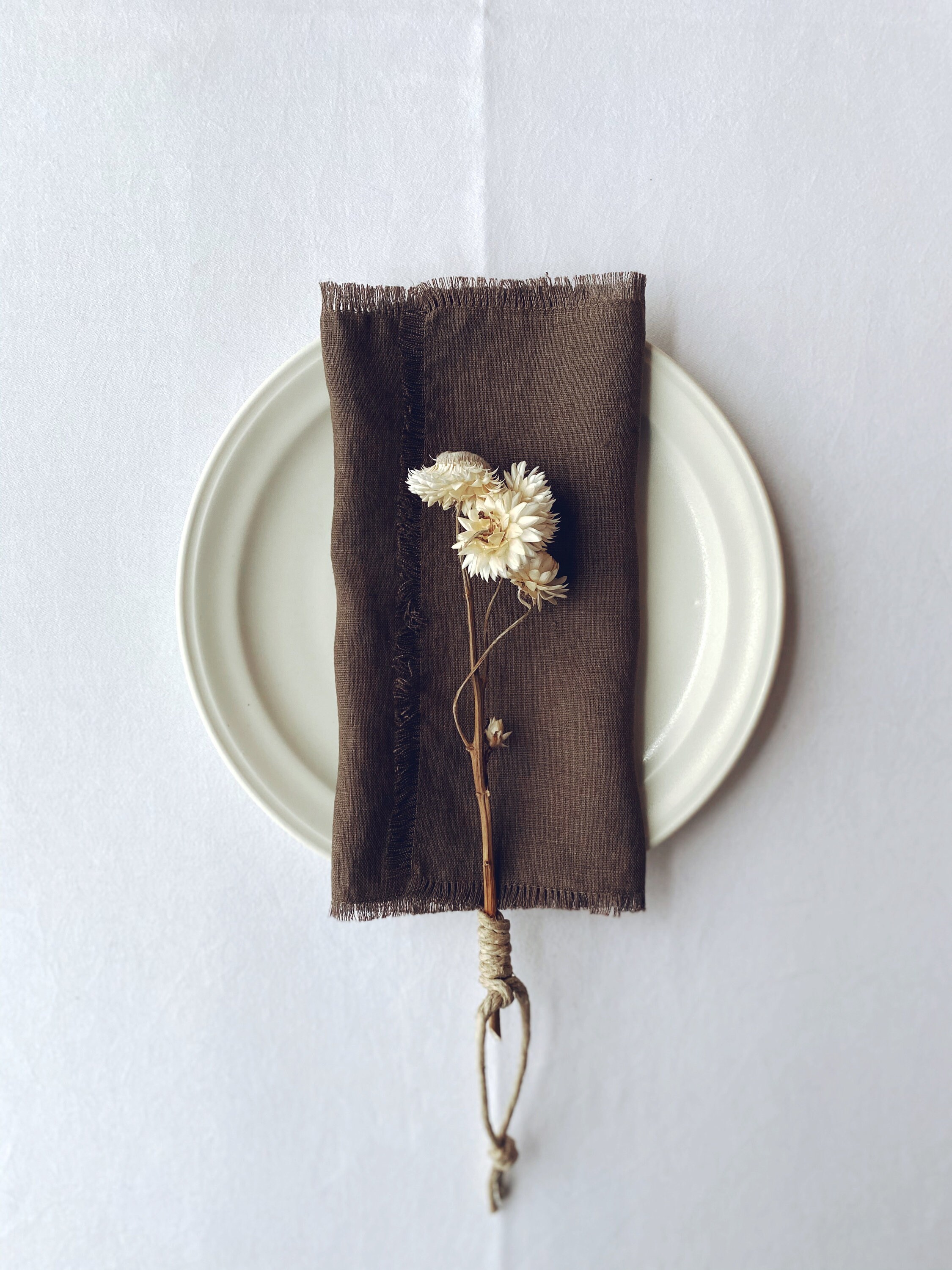 Linen Napkin Set / Dinner Linen Napkins / Linen Placemats / | Etsy