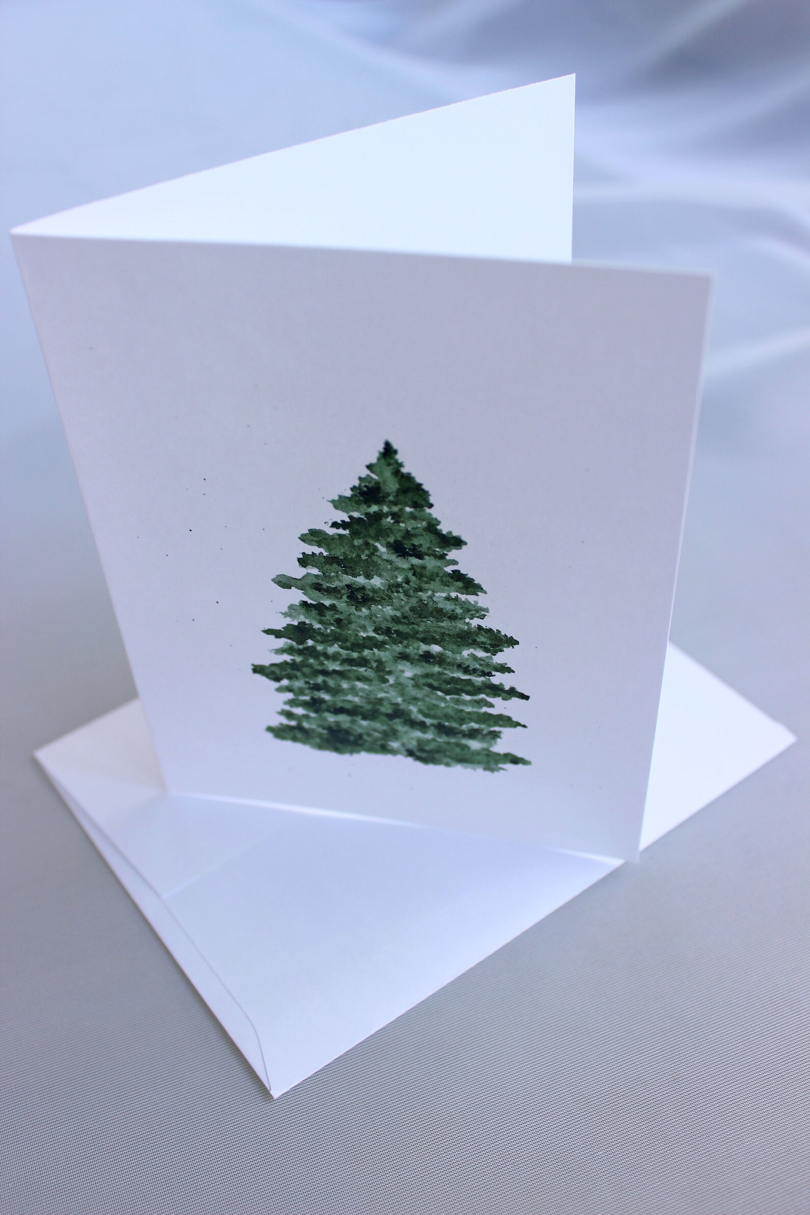 Forest Print- Blank Cards With Envelopes, Set of 6 Cardstock Note Cards ...