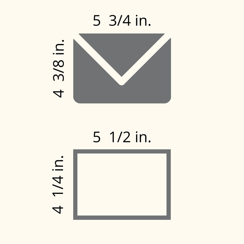 Definition Note Card Set- Blank Cards With Envelopes, Set of 6 ...