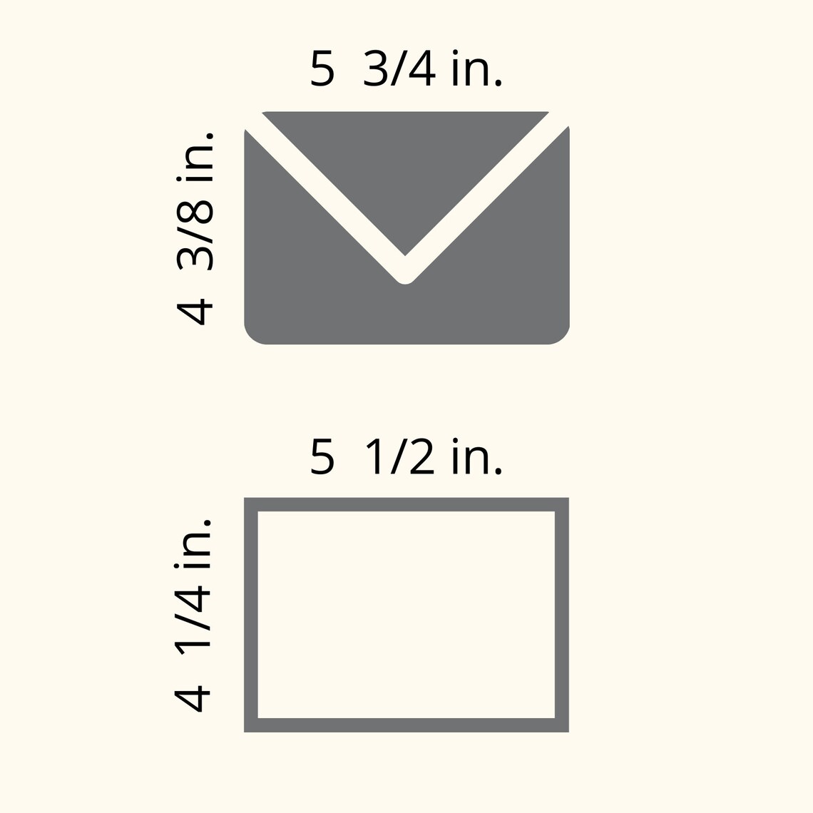 Line Art Note Cards- Blank Cards With Envelopes, Set of 6 Cardstock ...