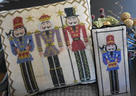 Nutcrackers 3 Cross Stitch Pattern | Etsy