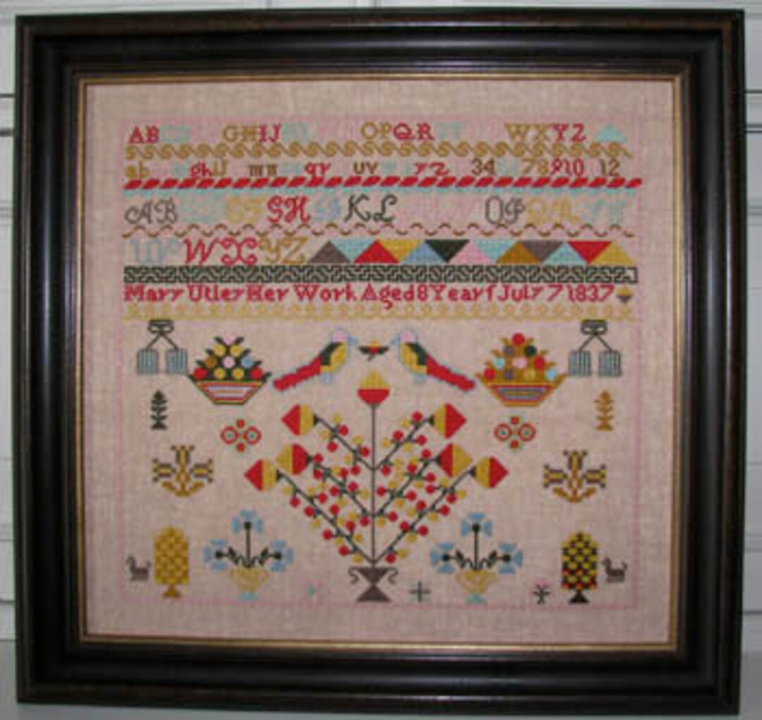 Mary Utley Sampler - Etsy