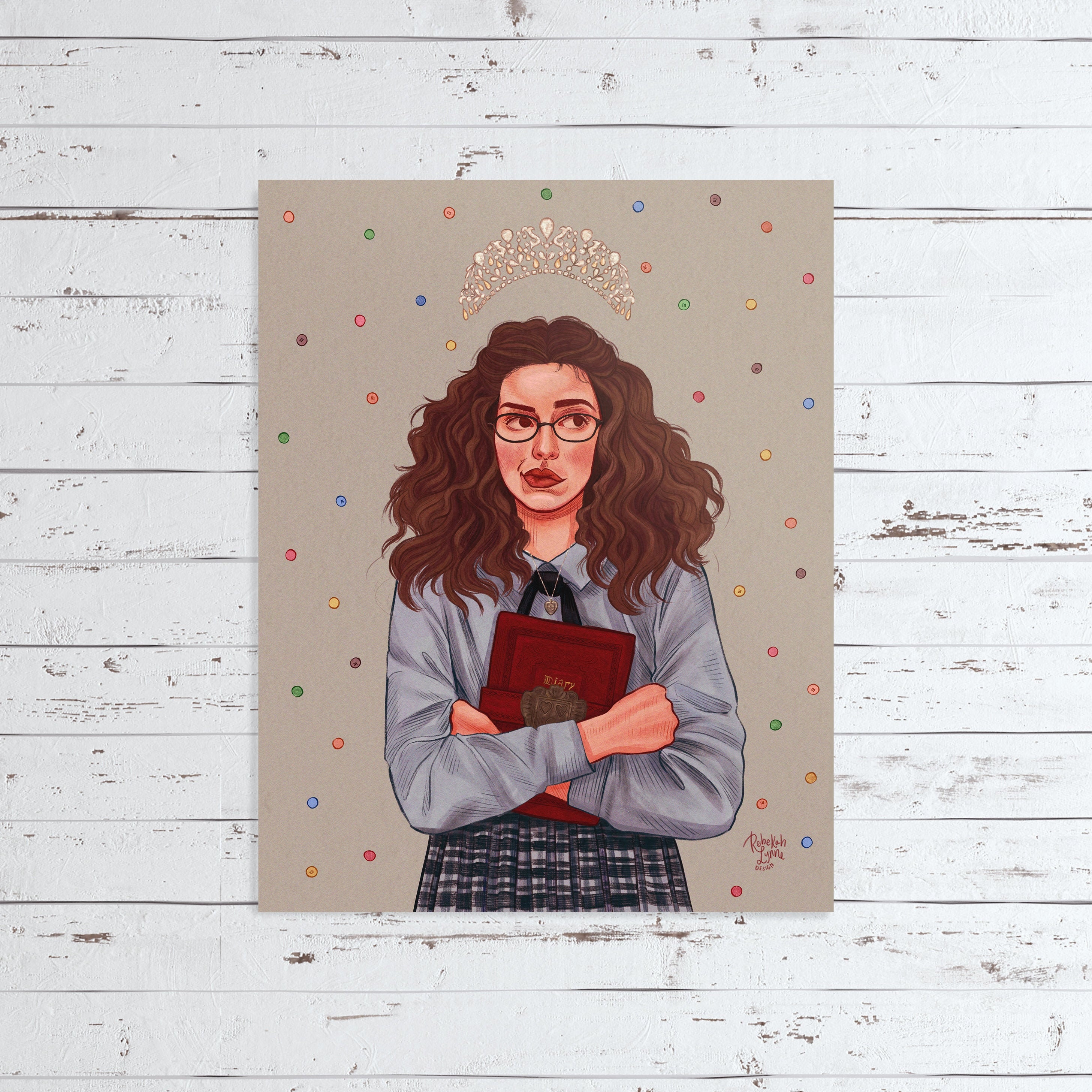 Me A Princess Princess Diaries Mia Thermopolis Art Print - Etsy