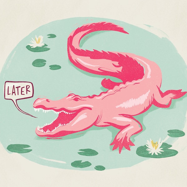 Alligator Art - Etsy