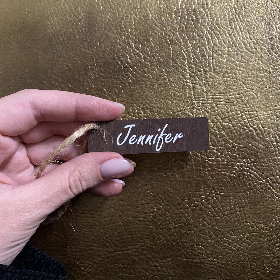 Wooden Tags for Decorating Christmas Gifts Personalized Gift Tags ...