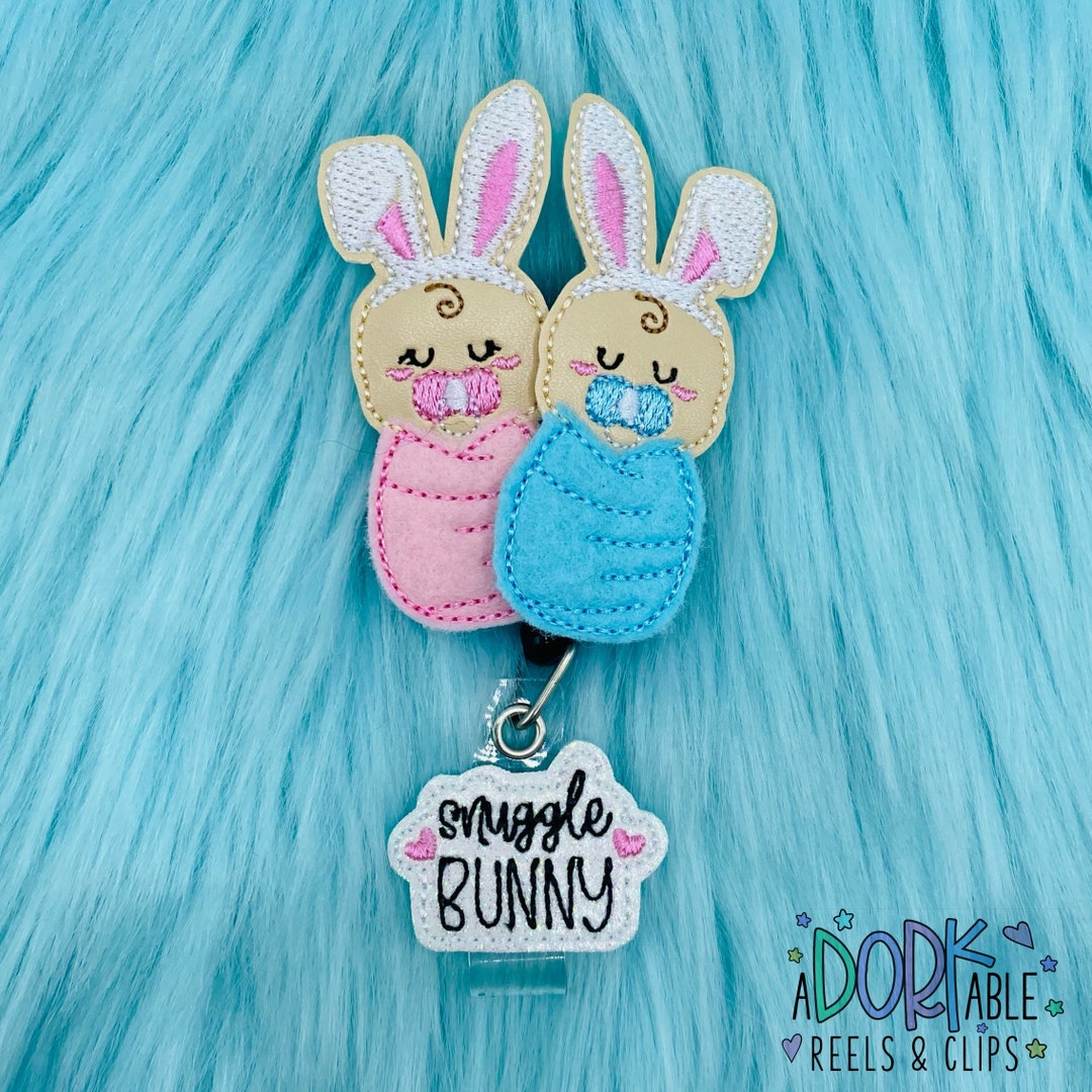 Snuggle Bunny Babies Nicu Labor and Delivery, Badge Reel, ID Badge ...