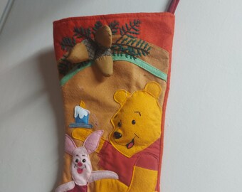Winnie Pooh Christmas Stocking - Etsy