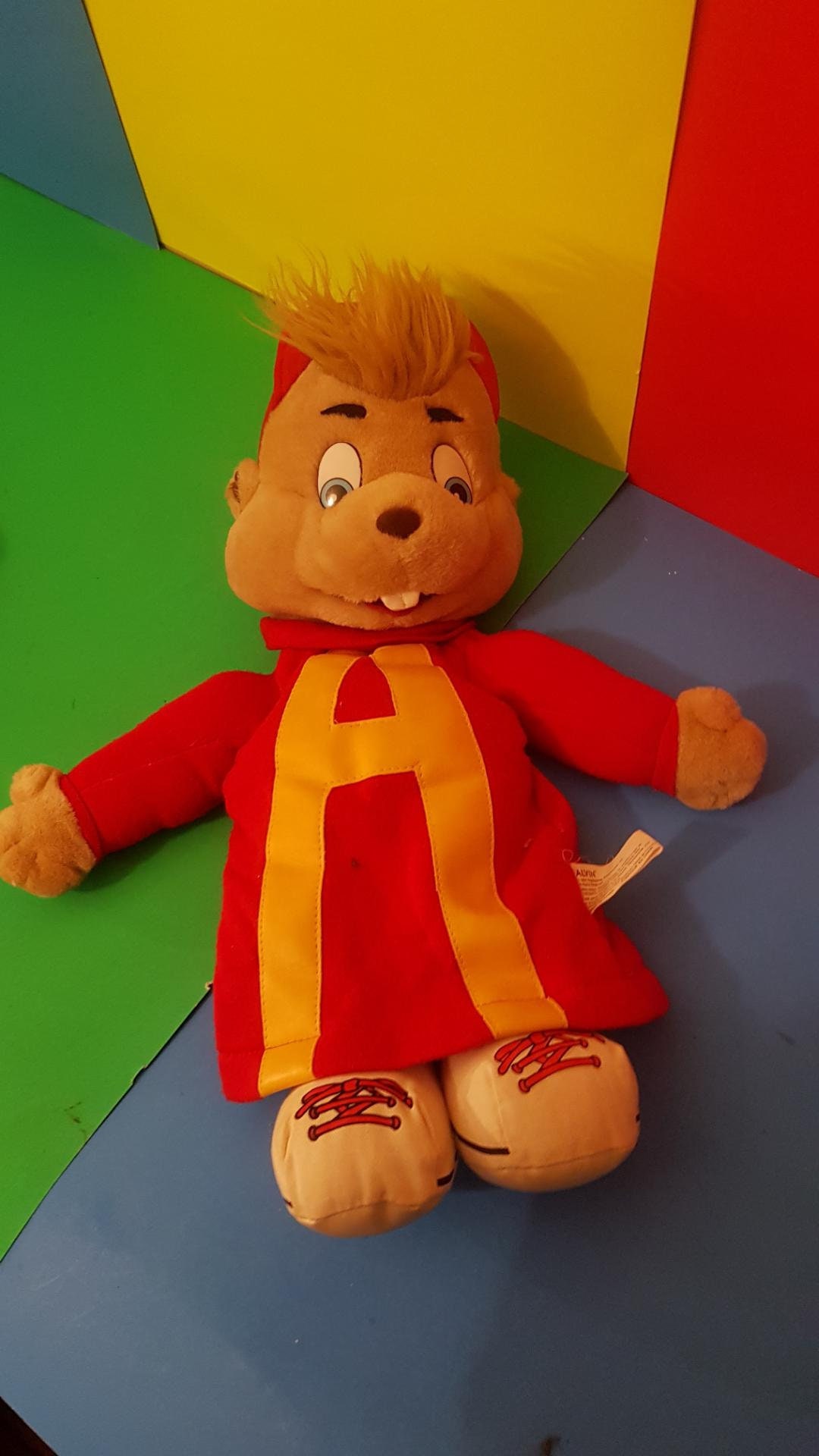 Vintage 1993 Alvin And The Chipmunks Puppet Plush | Etsy