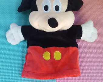 Mickey Hand Puppet | Etsy