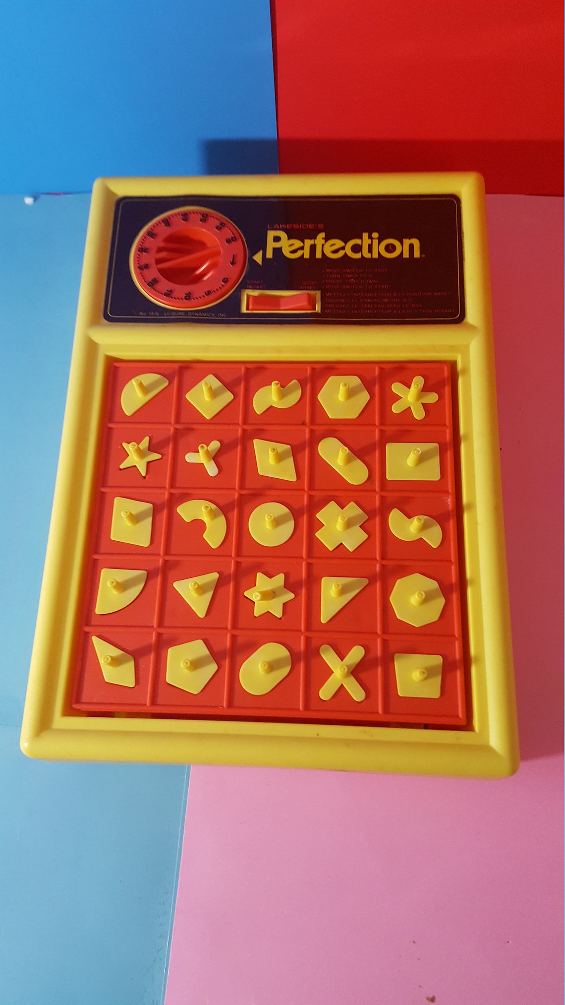 Vintage Perfection Board Game 1975 Board Game Vintage Family - Etsy