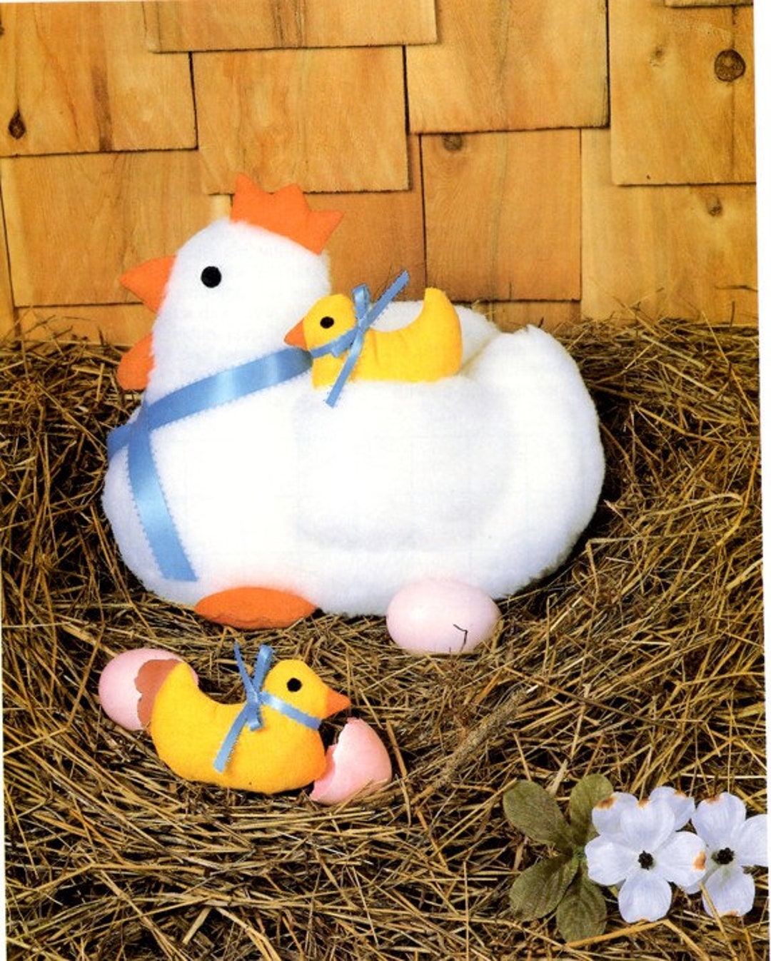 PDF Vintage Sewing Pattern to Make Nesting Hen and Chicks /instant ...