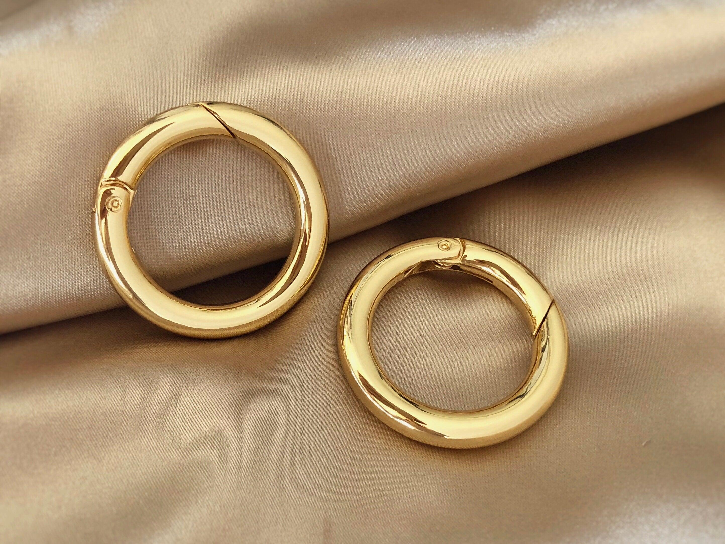 26mm 25mm 20mm Spring Ring Clasp, Spring Gate Rings, Metal O Rings ...