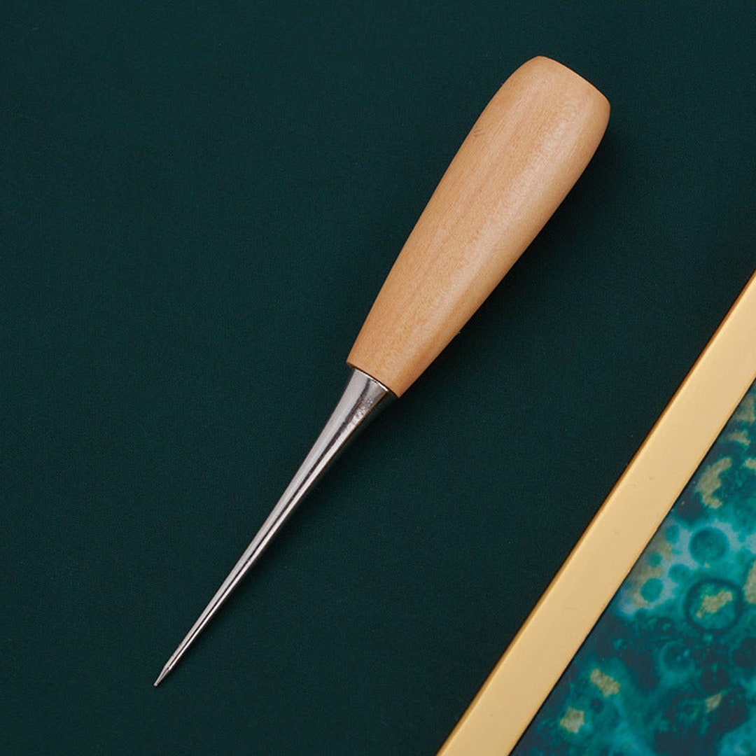 Wood Handle Awl for DIY Leather Craft - Etsy