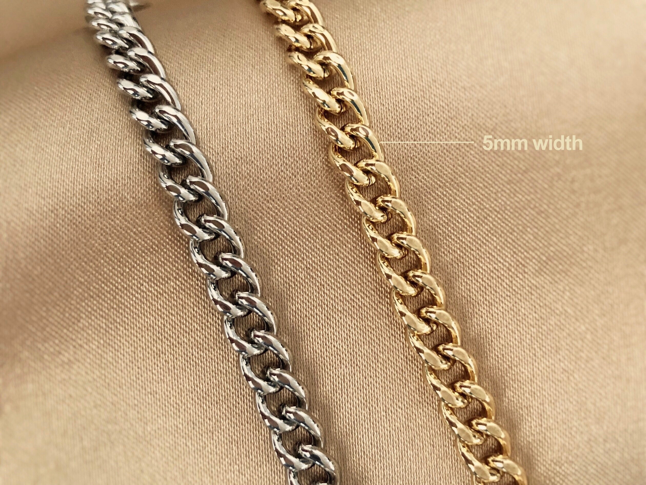 Polished Clasp With Chain Keychain Hardware Lanyard Clasp - Etsy