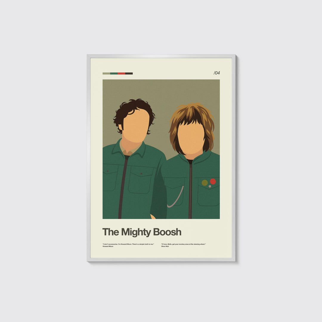 The Mighty Boosh Print - Etsy
