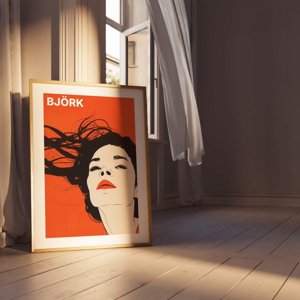 Bjork Print - Etsy