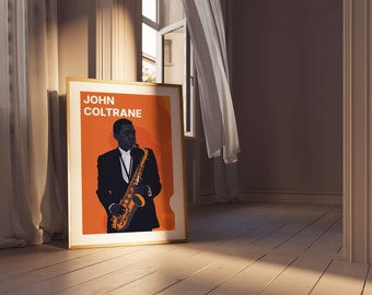 John Coltrane Print - Etsy