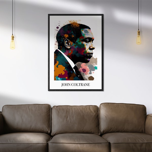 John Coltrane Blue Train Poster - Etsy
