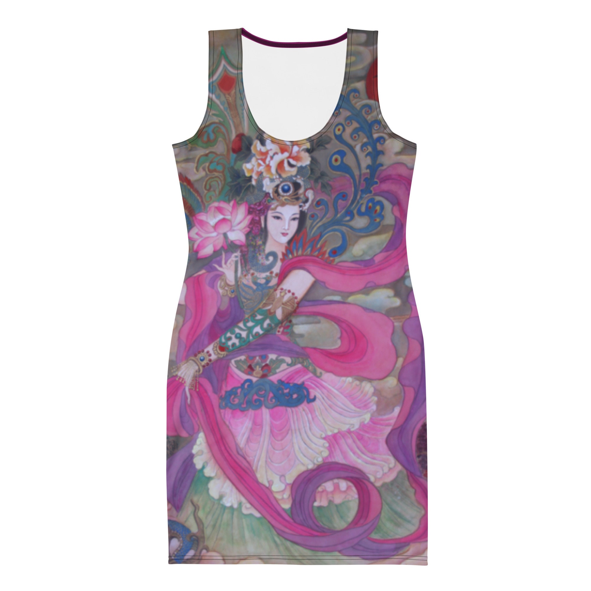 Empress Luo Shen (wei Dynasty) Bodycon Dress - Etsy