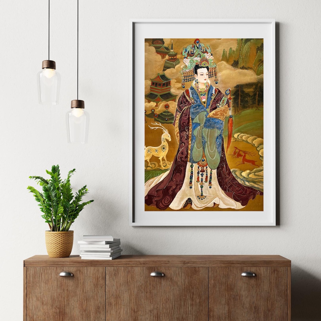 Empress Wu Zetian (tang), Fine Art Print, First Female Emperor, Chinese ...