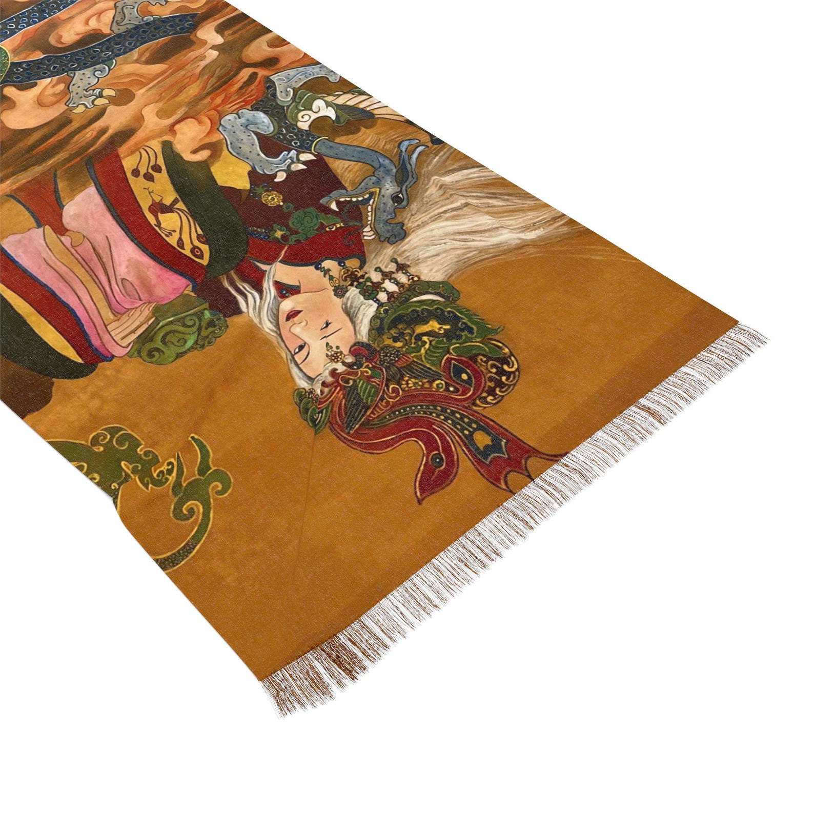 Fire Dragon Empress Wang Zhengjun Light Scarf - Etsy