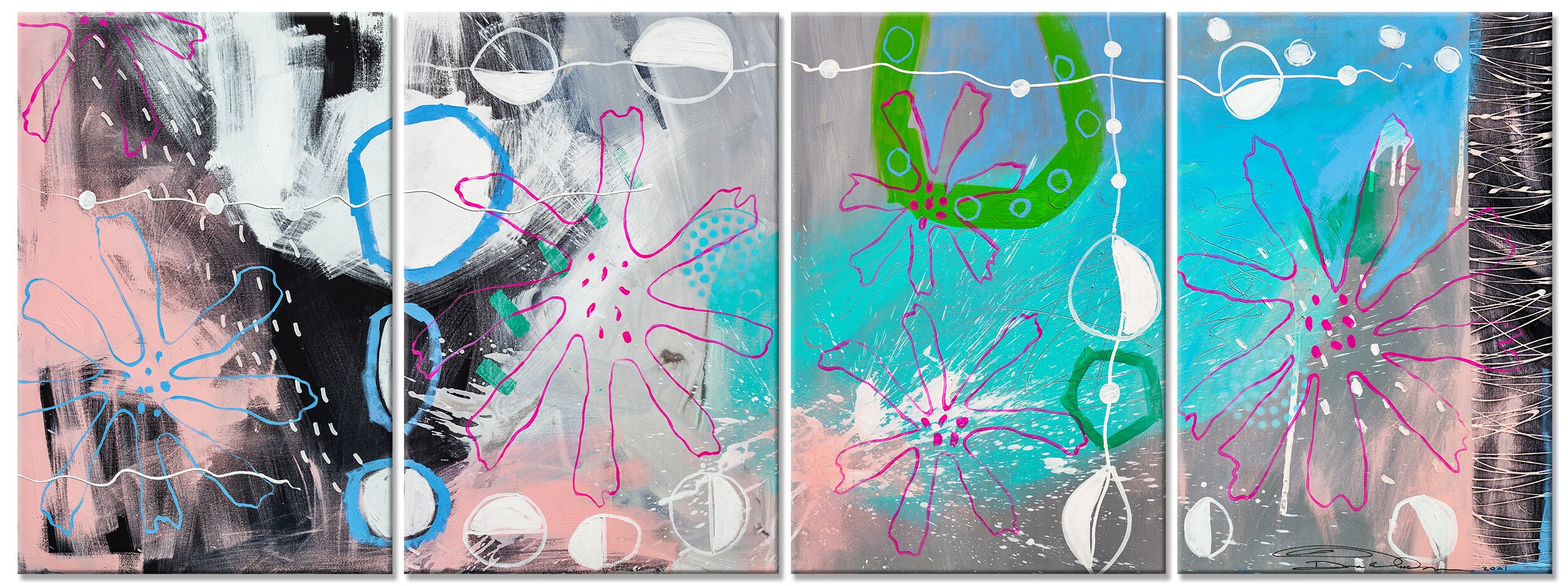 Large Wall Art, Original Abstract Contemporary Painting, Wall Art by ...