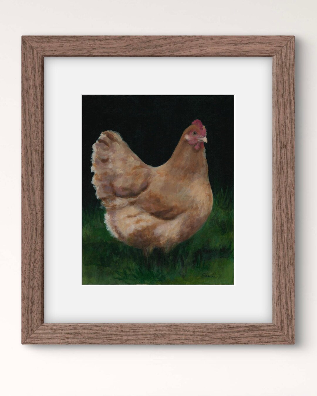 Lucille Art Print - Unframed Painting Print - Acrylic Original - Still ...