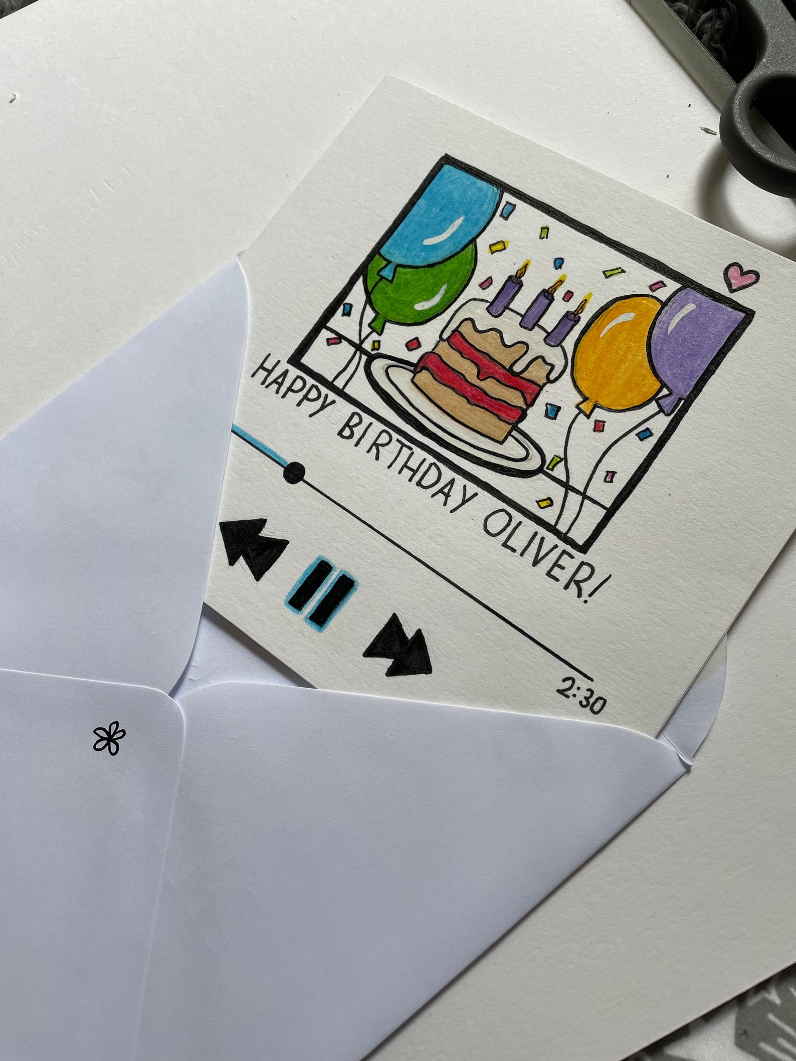 Music Birthday Card / Music Theme / Birthday Card / Personalised ...