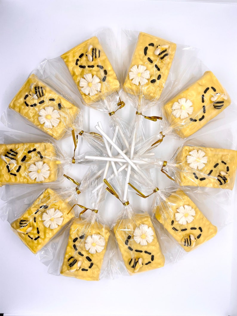 Bumble Bee Rice Krispies Treat Baby Shower Kids Party, Birthday, Gender ...