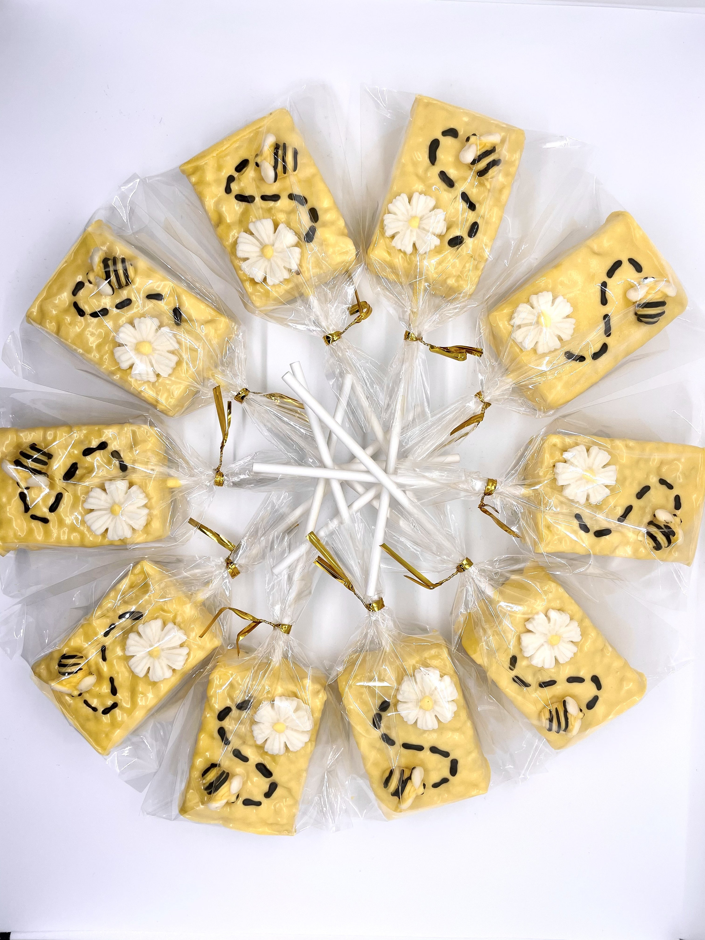 Bumble Bee Rice Krispies Treat Baby Shower Kids Party, Birthday, Gender ...