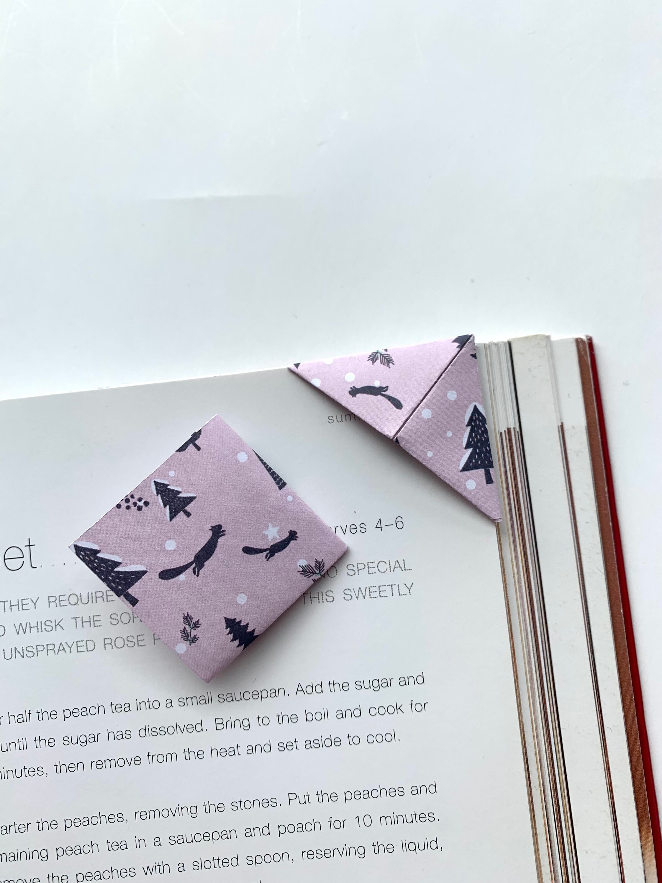 Paper Corner BOOKMARKS, Page Corner Bookmark, Page Corner - Etsy UK