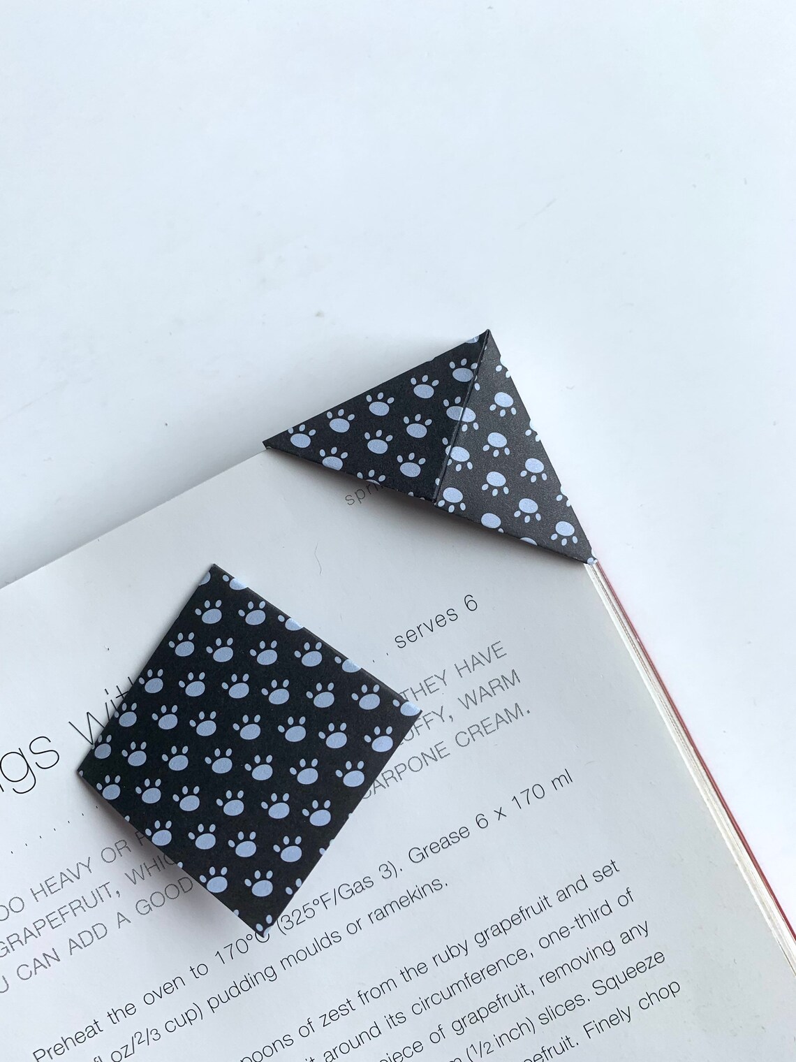 Paper Corner BOOKMARKS, Page Corner Bookmark, Page Corner - Etsy