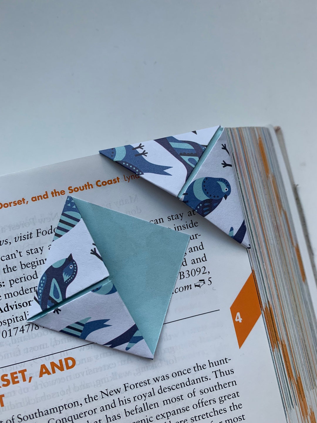 Paper Corner BOOKMARKS, Page Corner Bookmark, Page Corner - Etsy