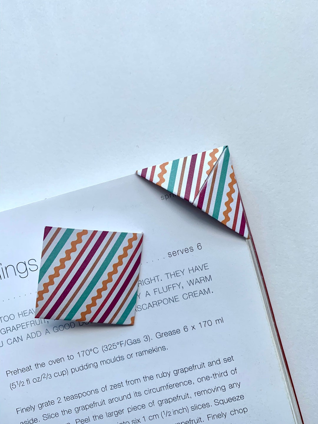 Paper Corner BOOKMARKS, Page Corner Bookmark, Page Corner - Etsy