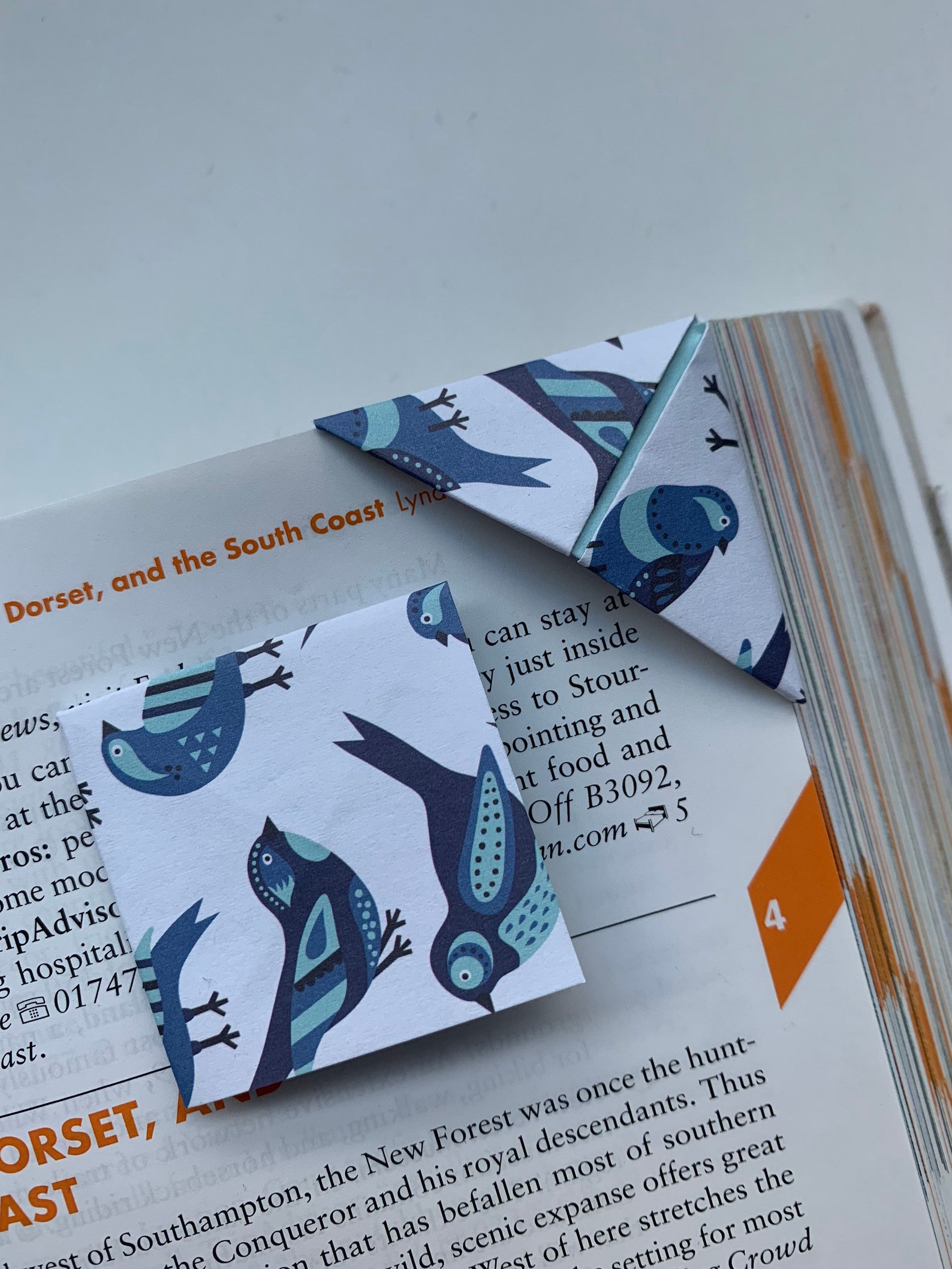 Paper Corner BOOKMARKS, Page Corner Bookmark, Page Corner - Etsy
