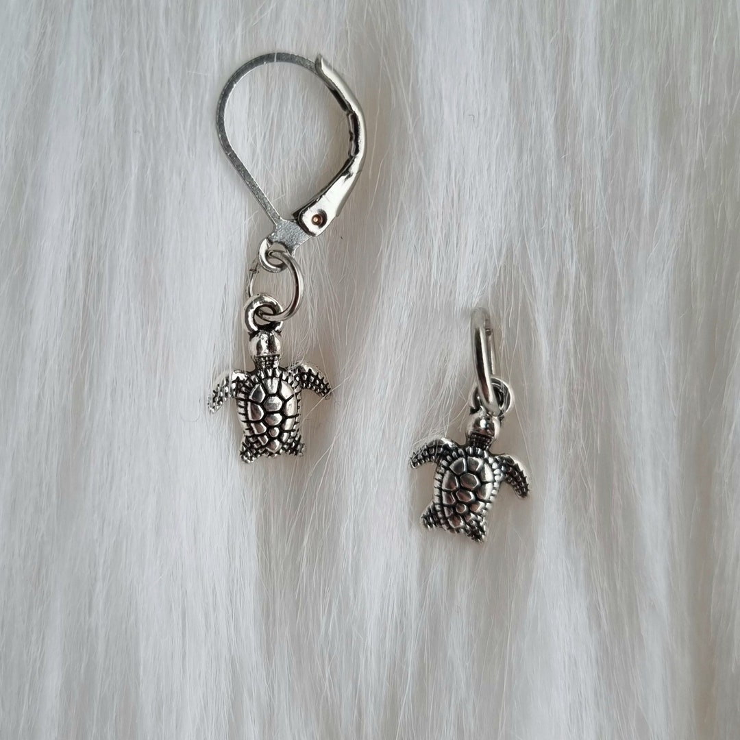 Turtle Stitch Markers | Progress Keepers | Knitting Accesories - Etsy