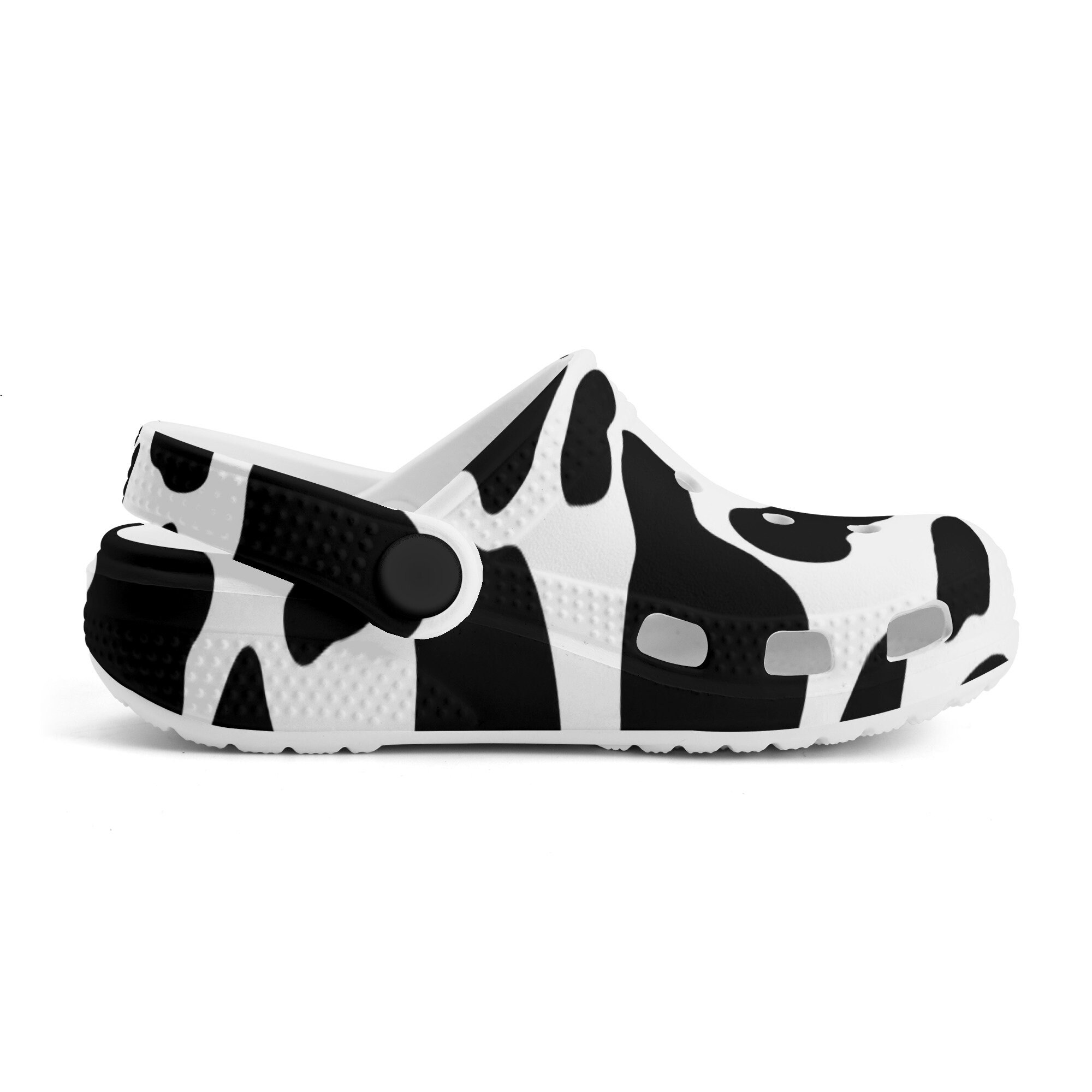 Kid's Cow Print Clogs - Etsy