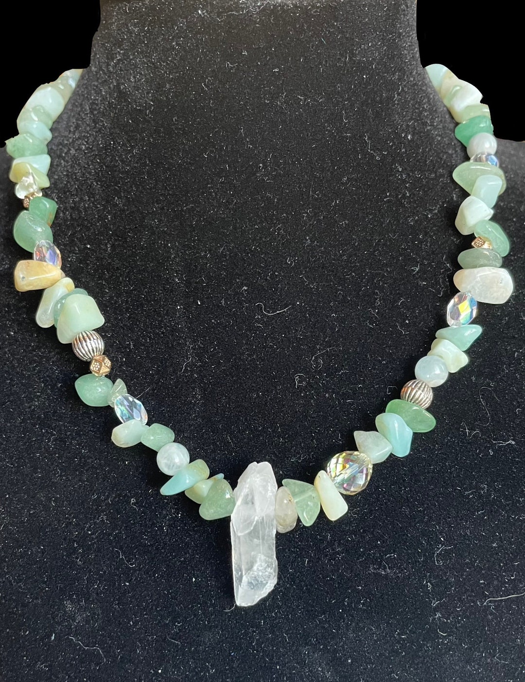 Jaida indie Beaded Necklace Cottage Core Necklace Fairy Necklace Fairy ...