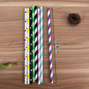 Custom Funny Face Straw, Photo Paper Straw, Birthday Straws ...
