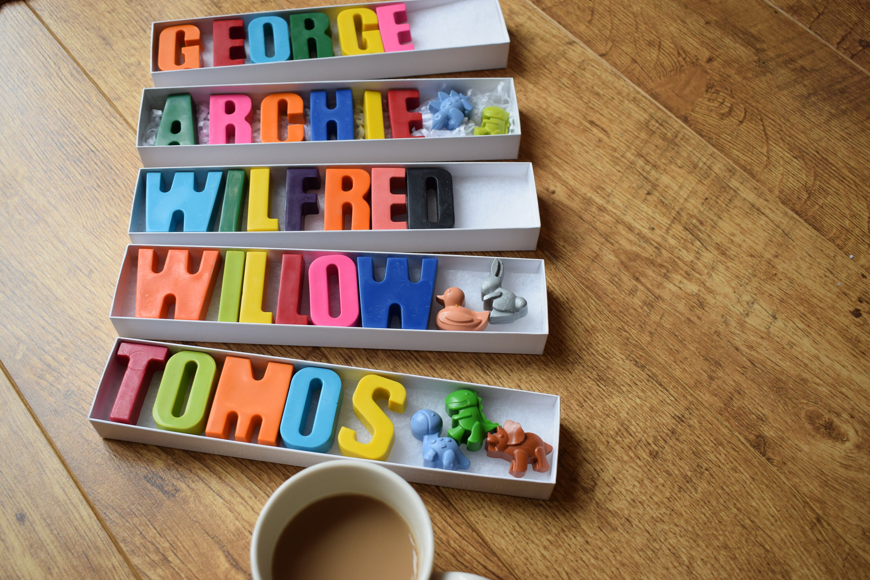 PERSONALISED Crayons, Handmade, Natural, Non Toxic, Name, Letters ...