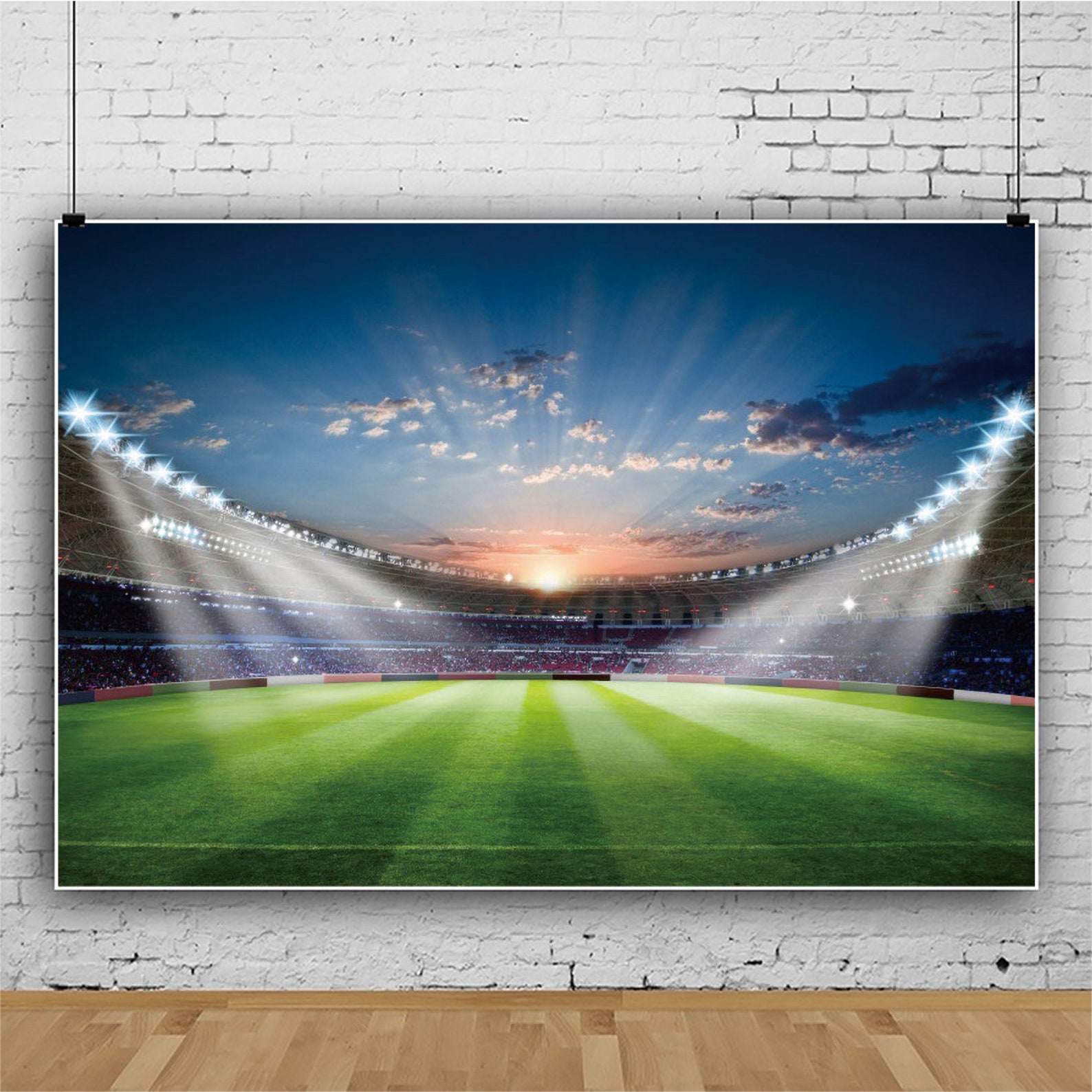 Football Field Photograph Backdrop: World Cup Party Decor - Etsy