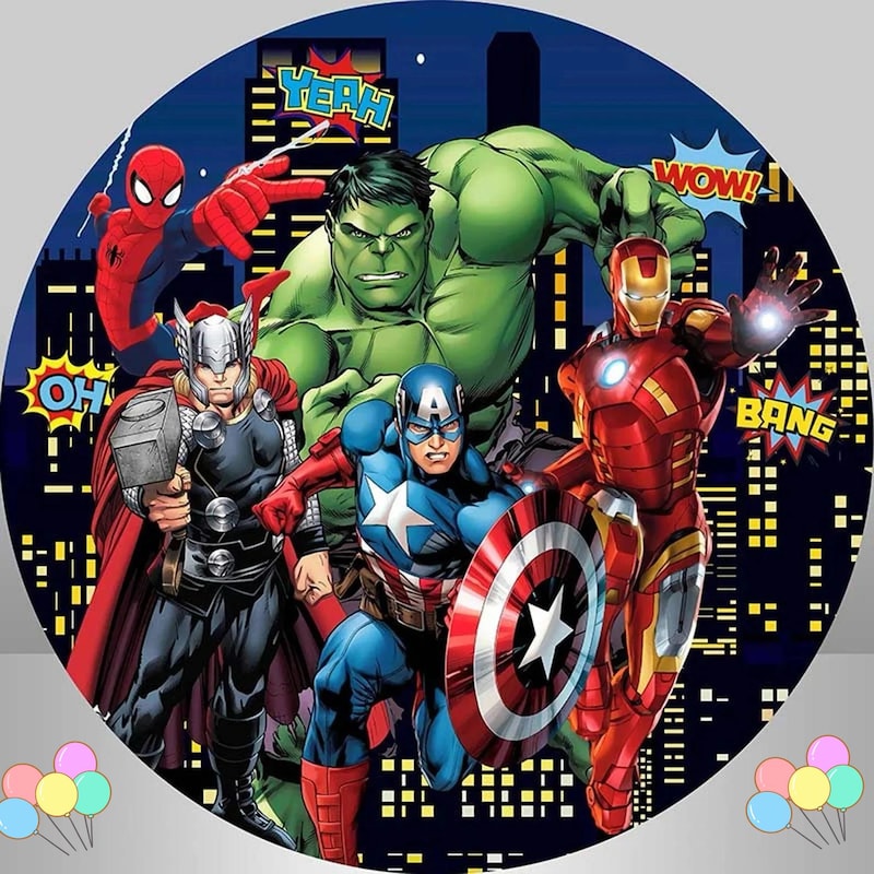 Superhero Backdrop - Etsy