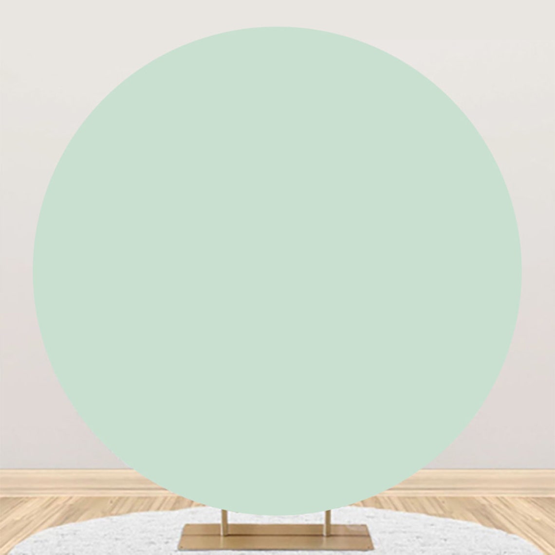 Round Solid Color Photography Backdrop Birthday Party Wedding Baby ...