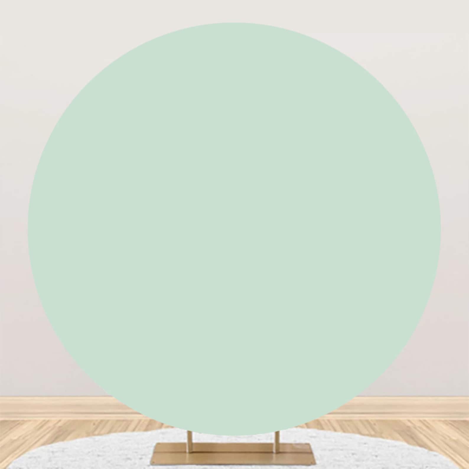 Round Solid Color Photography Backdrop Birthday Party Wedding Baby ...