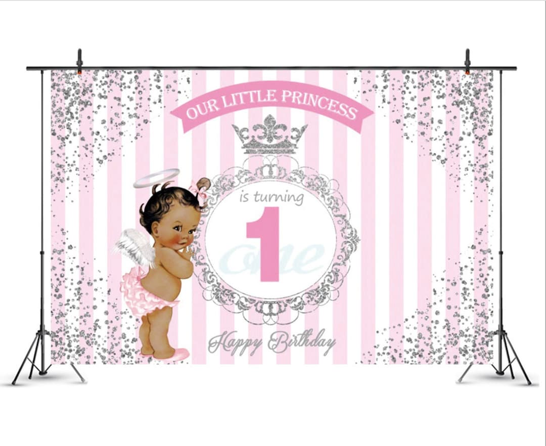 First Birthday Backdrop, Kids Birthday Photograph Backdrop,happy ...