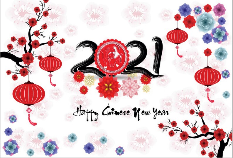 Happy New Year, 2021 Backdrop, Custom Photograph, Background Cloth for ...