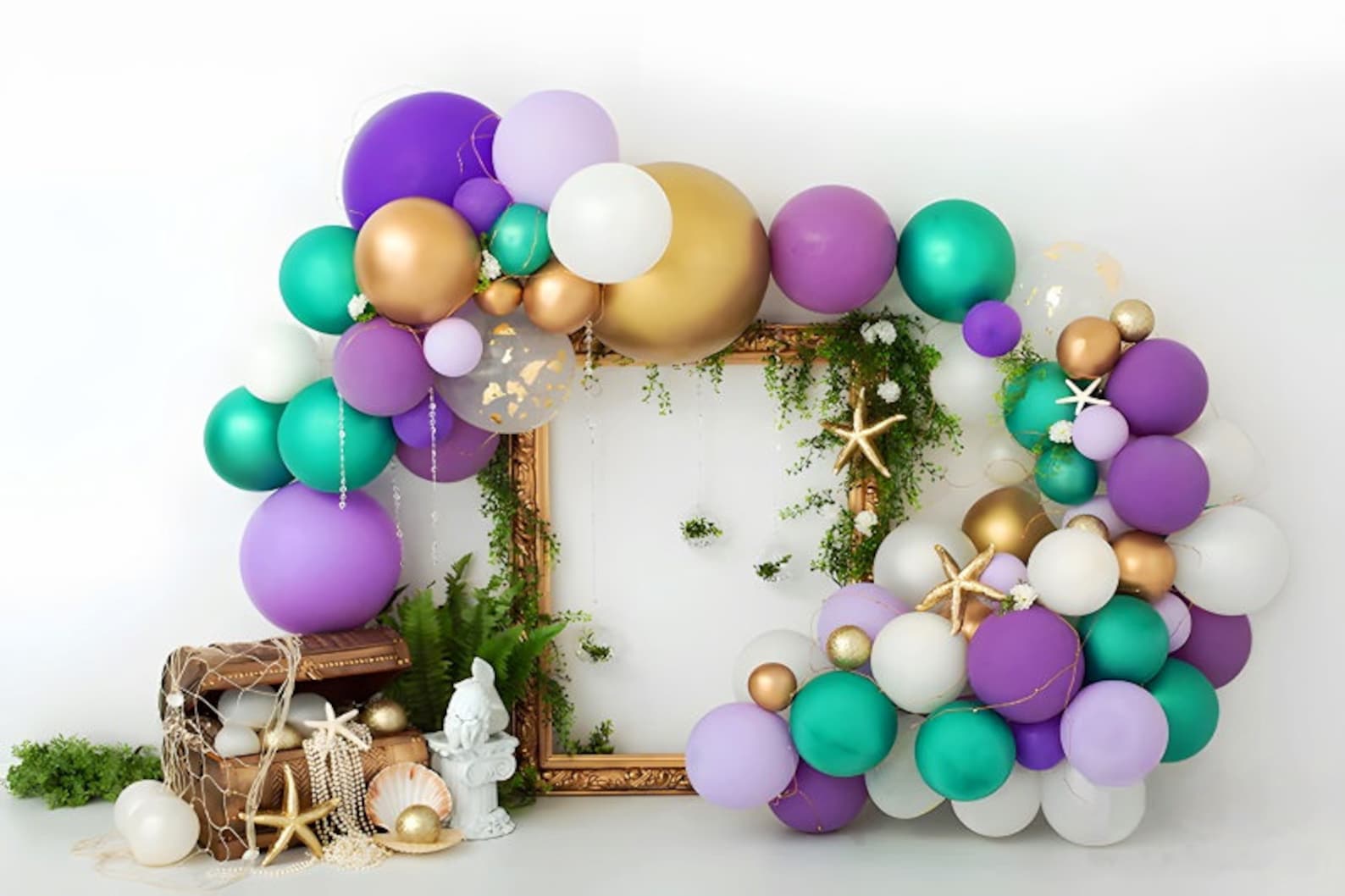 Balloon Decoration Backdrop,balloon Arch Photograph Backdrop,wedding ...
