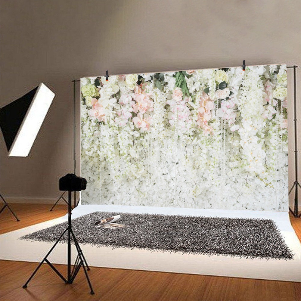 Beautiful Flower Wedding Wall Wedding Backdrop Flower Photograph ...